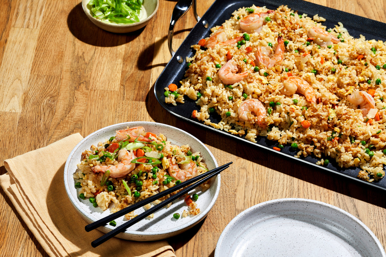 Hibachi-Style Shrimp Fried Rice – HexClad Cookware