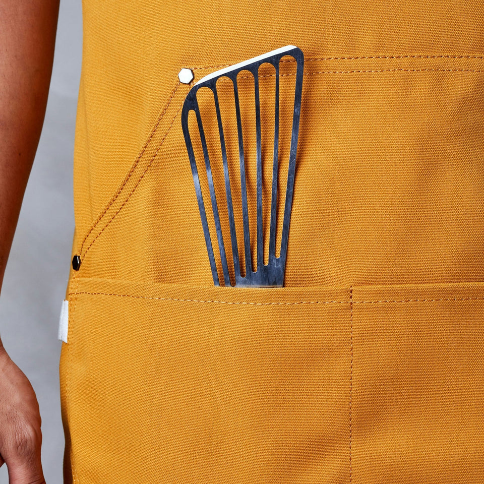 Benny's Eco Modern Apron + Open Wide: A Cookbook for Friends Bundle