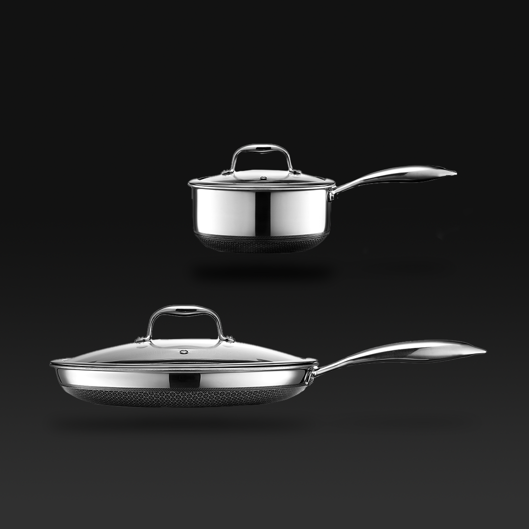 The Essentials Bundle – Hexclad Cookware