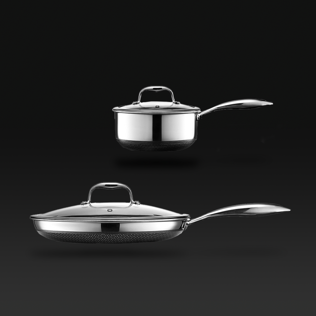 The Essentials Bundle – Hexclad Cookware