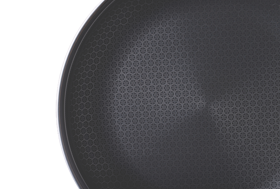 No other cookware can match HexClad’s patented hybrid design technology