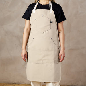 Eco Modern Apron (Ecru)