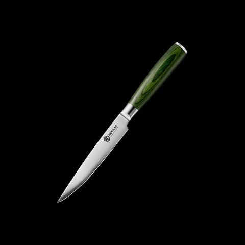 Damascus Steel Steak Knife Set, 4-pc (Green) | HexClad