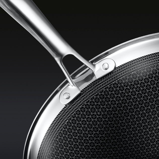 10" Stainless Steel Wok | HexClad Cookware – Hexclad Cookware