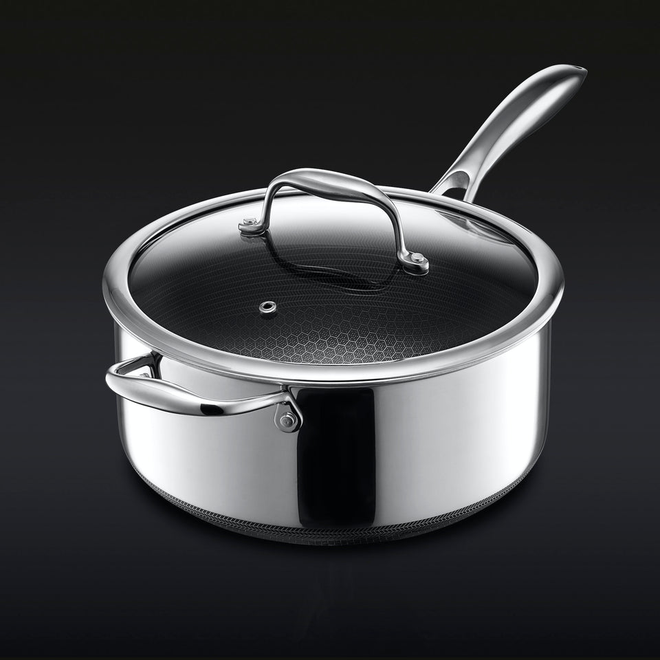 5 QT Saucepan – Hexclad Cookware