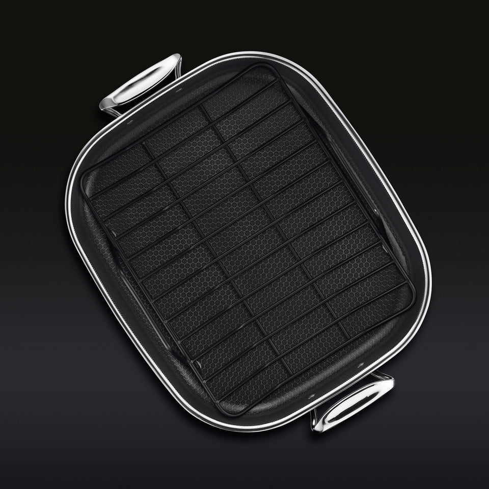HexClad Hybrid Roasting Pan – Hexclad Cookware