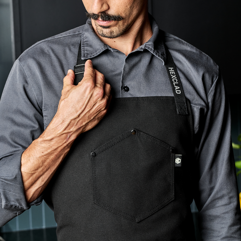 Eco Modern Apron (Onyx) – HexClad Cookware