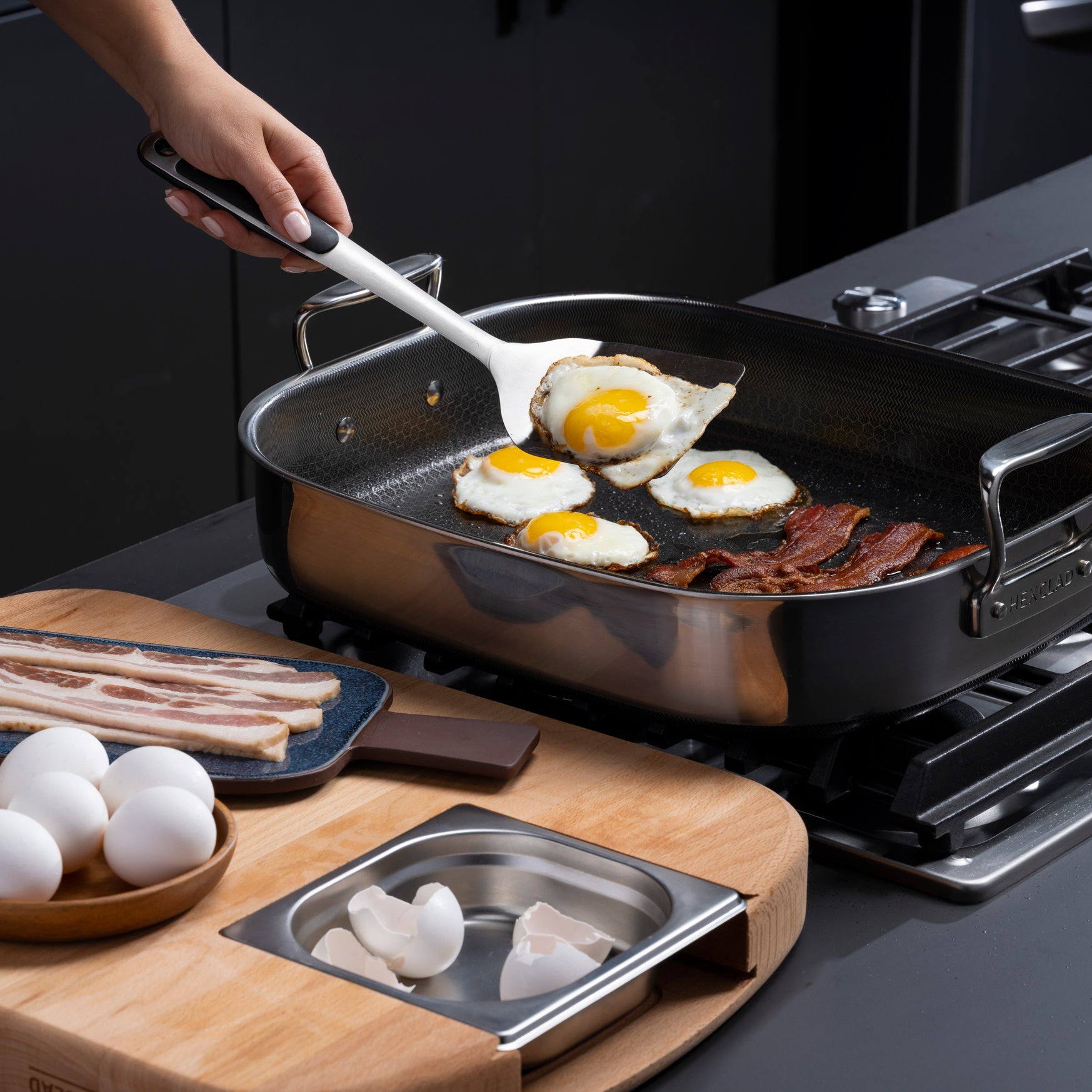 HexClad Hybrid Roasting and Cutting Board Set – Hexclad Cookware