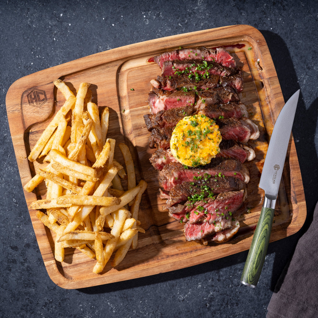 16pc Steak Knife and Bistecca Plate Set – Hexclad Cookware