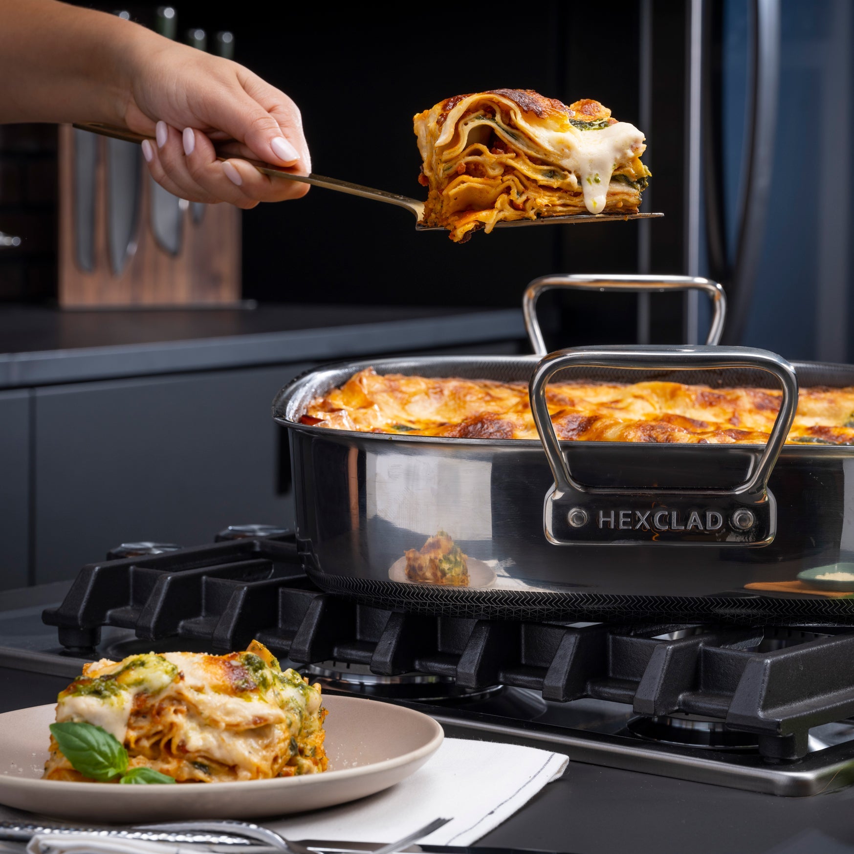 HexClad Hybrid Roasting and Cutting Board Set – Hexclad Cookware